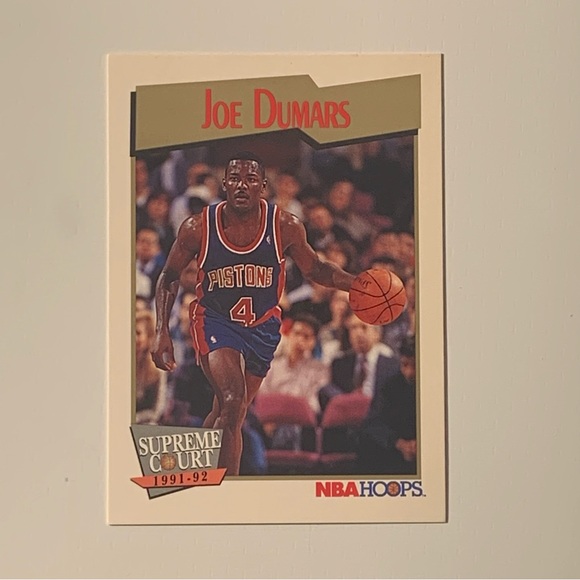NBA HOOPS | Toys | 991 Nba Hoops Detroit Pistons Joe Dumars 463 | Poshmark